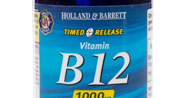Timed Release Vitamin B12, 1000mcg - 100 tablets - P37894