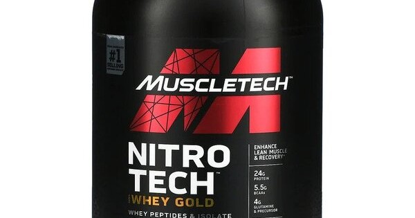 Nitro-Tech 100% Whey Gold, Strawberry Shortcake - 1020g - P41907