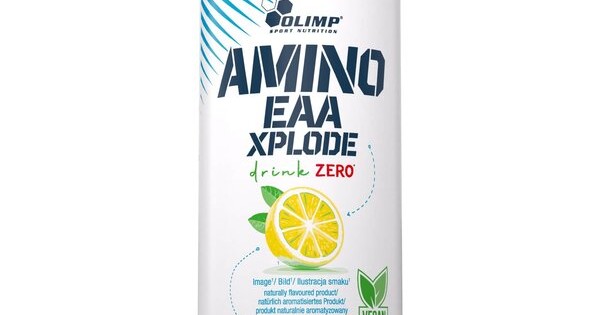 Amino EAA Xplode Drink Zero, Lemon - 24 x 330 ml. - P43159