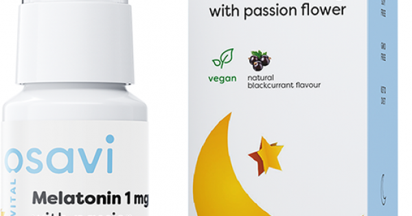 Melatonin with Passion Flower Oral Spray, 1mg (Blackcurrant) - 25 ml ...