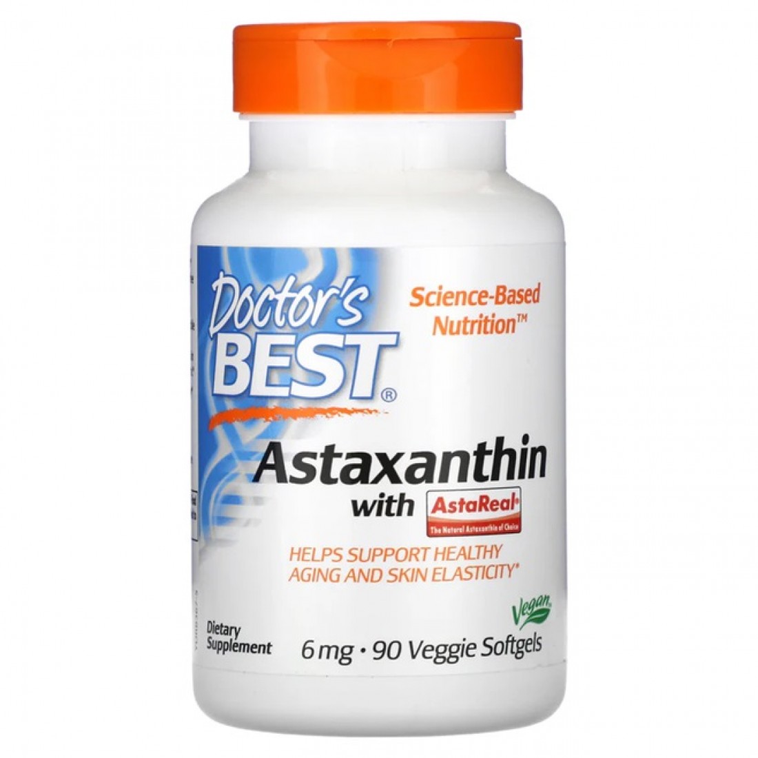 Astaxanthin with AstaPure, 6mg - 90 veggie softgels - P32808