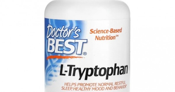 L-Tryptophan with TryptoPure, 500mg - 90 vcaps - P7082